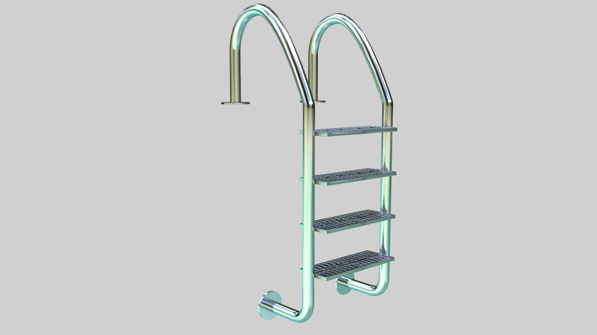 Realistic 3D Pool Ladder Model by Gergedan | 3DOcean